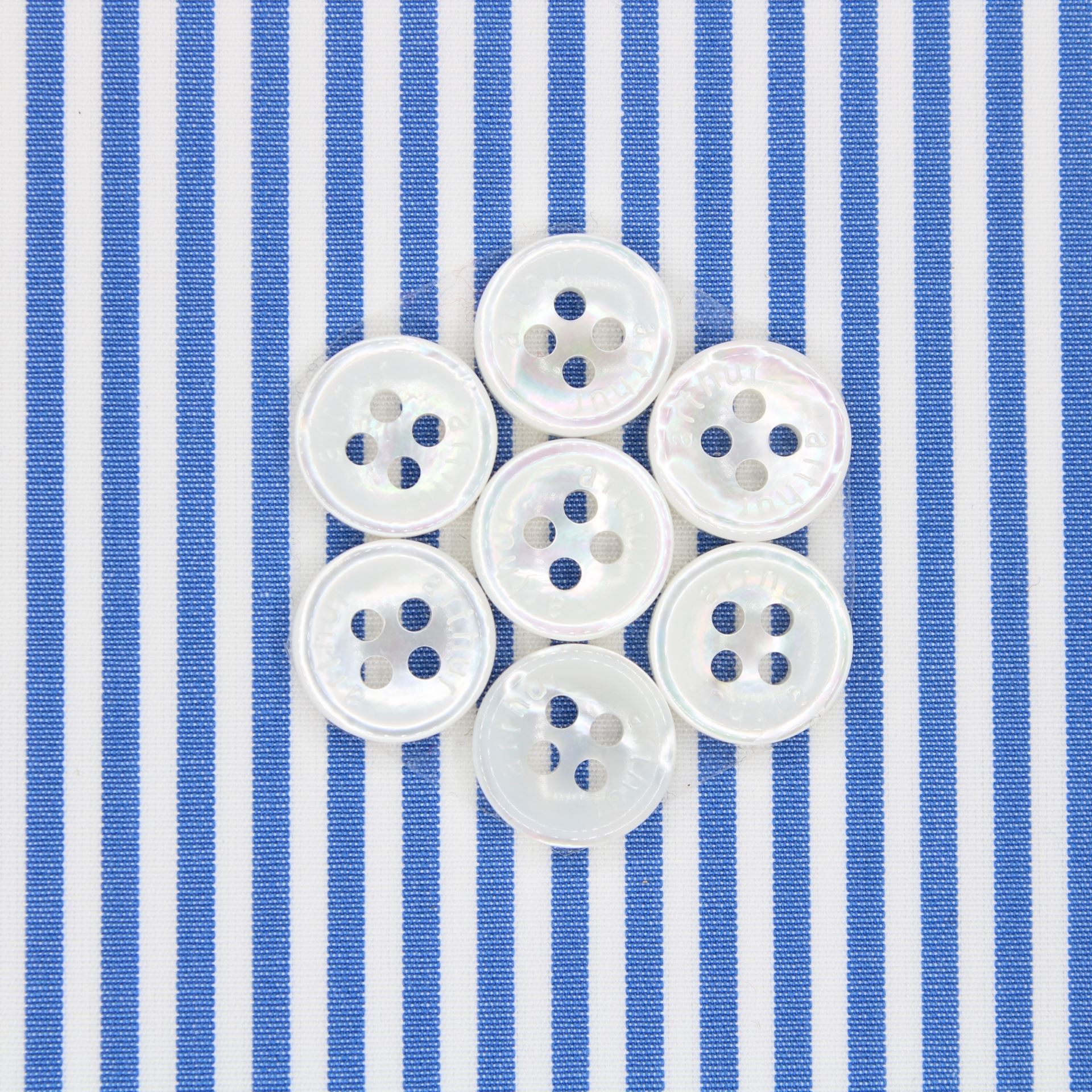 Arthur Montréal | Blue and White Banker Stripe