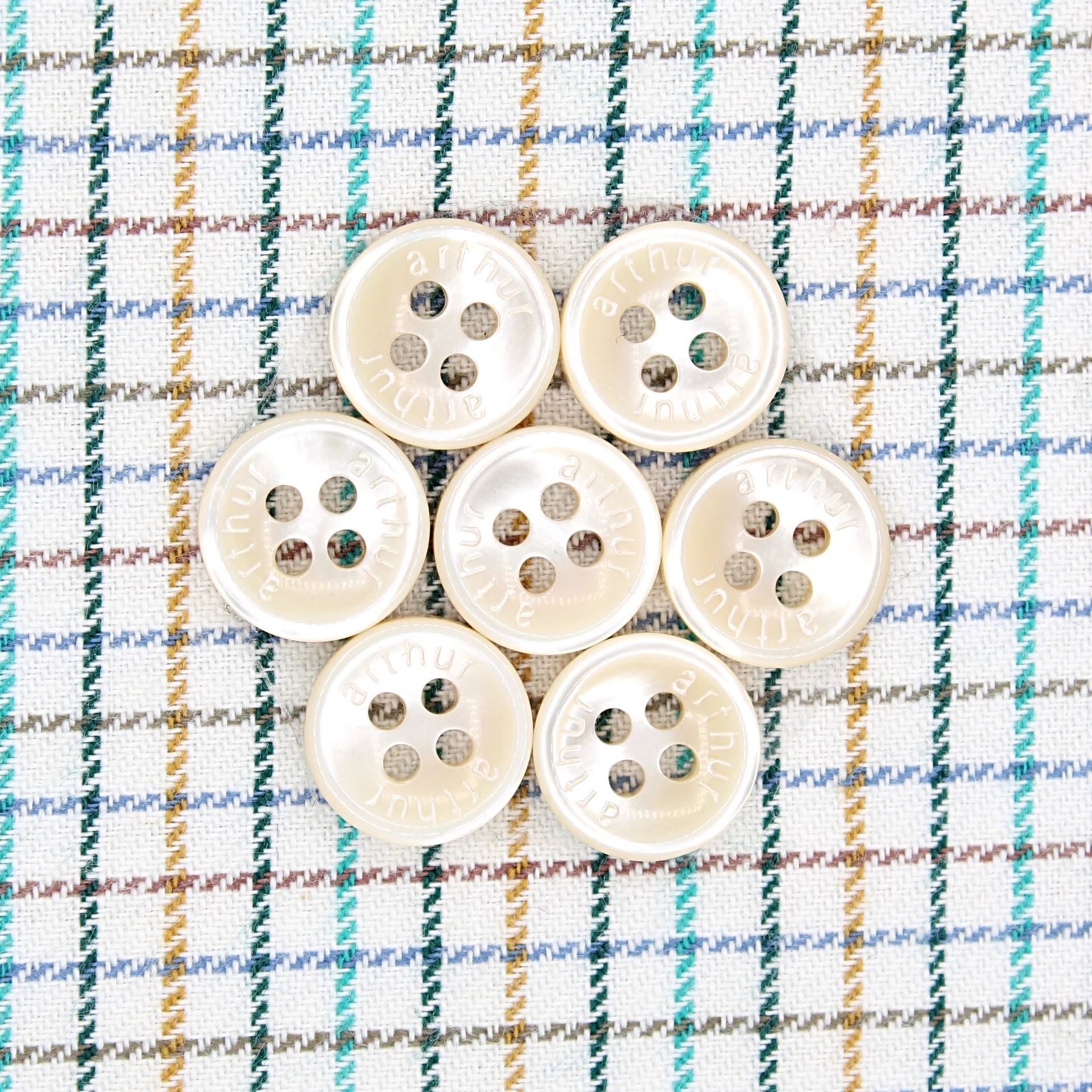 Arthur Montréal | Cashmerello Olive, Blue, Mustard, Rust Checks